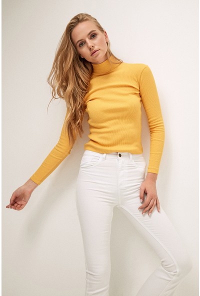 FullaModa Dik Yaka Fitilli Basic Body FullaModa Dik Yaka Fitilli Basic Body