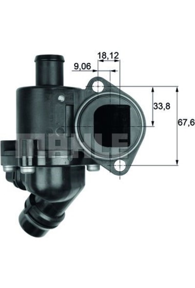 Behr-T Volkswagen Golf5-Passat-A4 Termostat 2004-2010 Arası UYUMLU(06B121111F)