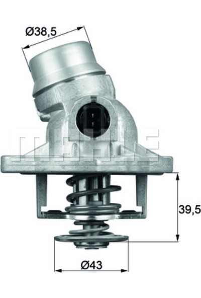 Behr-T Bmw E38-39-X5 E53 Termostat 1998-2003 Arası Uyumlu