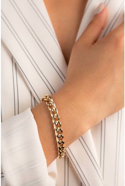 Yavuz Kuyumculuk Altın Italyan Model Gurmet Bileklik