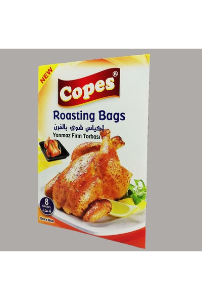 Copes Yanmaz Fırın Torbası Klips