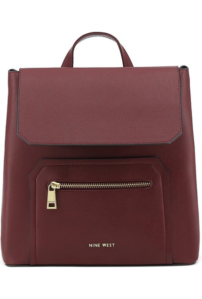 Nine West Fındana 1pr Bordo Kadın Sırt Çantası