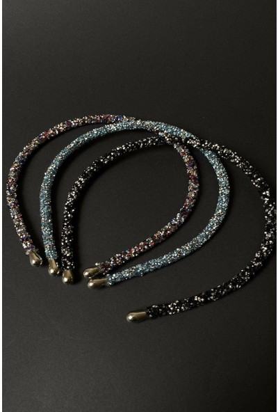 Bloom Night Kadın Kristal Işıltılı Günlük Kullanıma Uygun Taç Seti Bloom Night Kadın Kristal Işıltılı Günlük Kullanıma Uygun Taç Seti