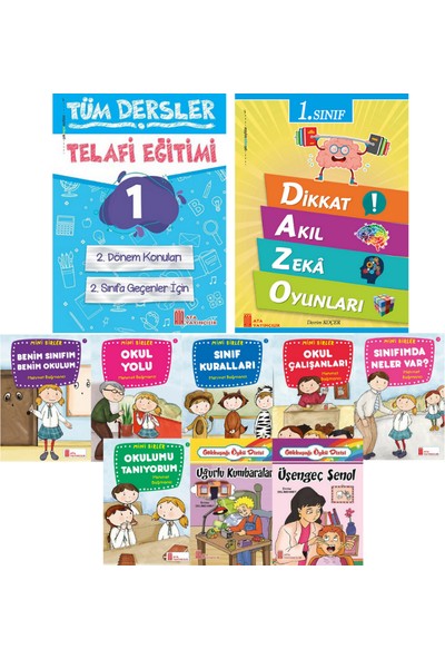 Ata Yayıncılık 1. Sınıf Yaz Tatil Kitabı Seti Ata Yayıncılık 1. Sınıf Yaz Tatil Kitabı Seti