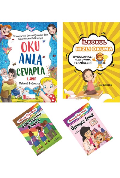 Ata Yayıncılık Oku Anla Cevapla - Hızlı Okuma - 4'lü Set