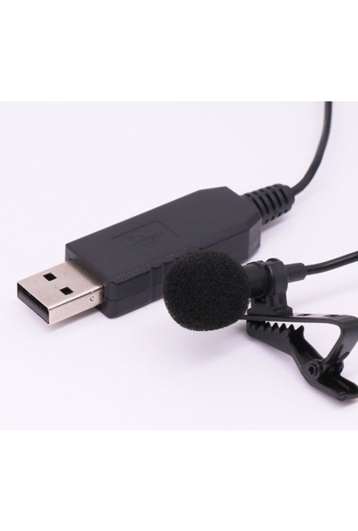 Yka USB Yaka Mikrofonu Yka USB Yaka Mikrofonu