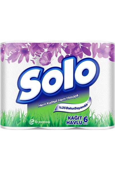 Solo 6'lı Kağıt Havlu