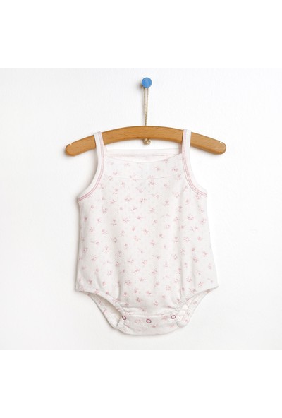 Luggi Little Rabbit Jakarlı Ip Askılı Body