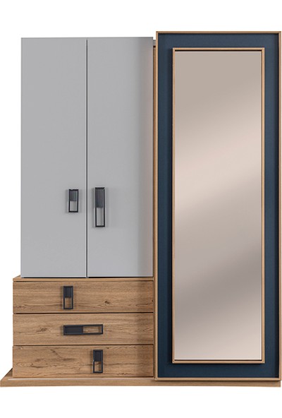 Cadde Yıldız Navona Kapaklı ve Sürgülü Gardrop Cadde Yıldız Navona Kapaklı ve Sürgülü Gardrop