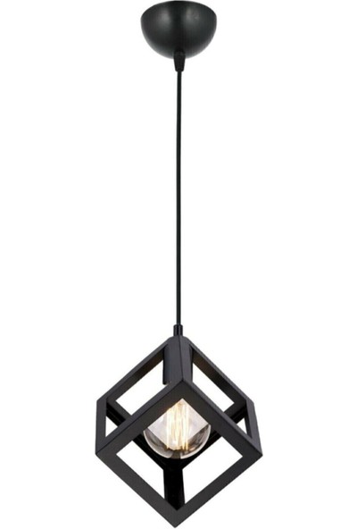 Megüsa Küp Tekli Siyah Avize