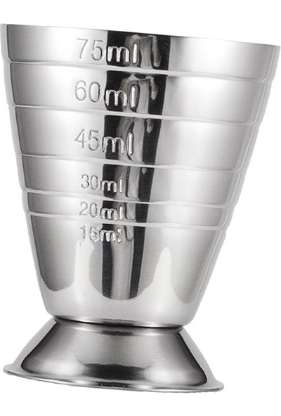 F Fityle Paslanmaz Cihaz Kokteyl Ölçümü Ölçüm Fincan Içecek Barmen Barware 75ML Gümüş (Yurt Dışından) F Fityle Paslanmaz Cihaz Kokteyl Ölçümü Ölçüm Fincan Içecek Barmen Barware 75ML Gümüş (Yurt Dışından)