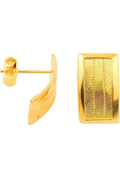 Best My Silver Hasır Küpe