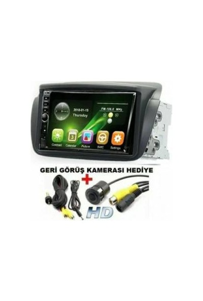 Jameson Fiat Doblo Orta Kasa Jameson JS-485 Geri Görüş Kameralı Double