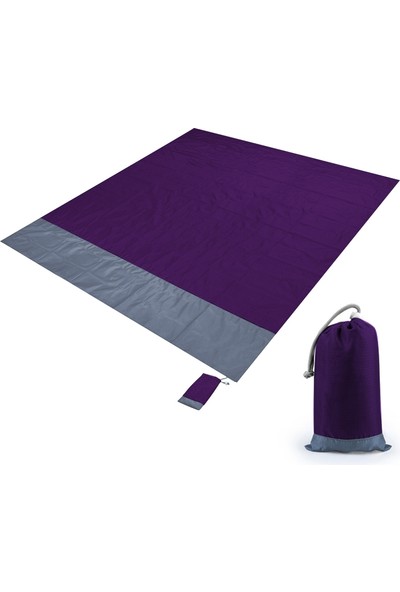 Zsykd 2,1 x 2 M (Mor Gri): Su Geçirmez Ekose Kumaş Cep Piknik Mat (Yurt Dışından) Zsykd 2,1 x 2 M (Mor Gri): Su Geçirmez Ekose Kumaş Cep Piknik Mat (Yurt Dışından)