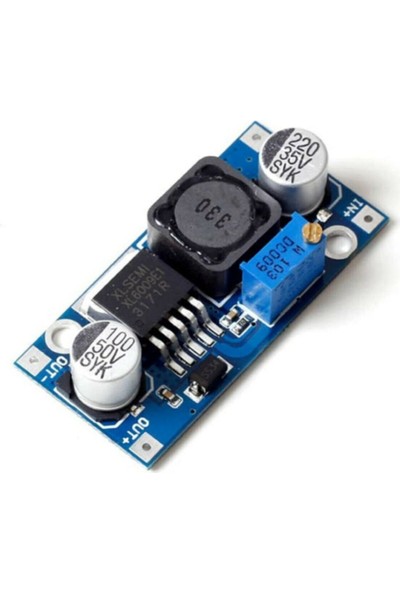 Elektromall XL6009 Dc-Dc Ayarlanabilir Voltaj Yükseltici Regülatör Elektromall XL6009 Dc-Dc Ayarlanabilir Voltaj Yükseltici Regülatör