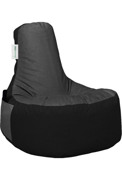 Starmut Armut Koltuk Siyah Füme Luana