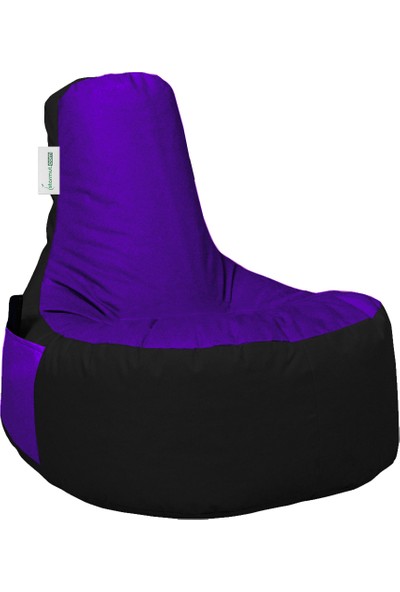 Starmut Armut Koltuk Siyah Mor Luana