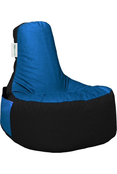 Starmut Armut Koltuk Siyah Mavi Luana