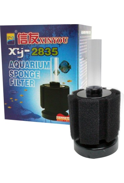 Xinyou Akvaryum Süngerli Mini Üretim Filtresi XY-2835 Xinyou Akvaryum Süngerli Mini Üretim Filtresi XY-2835