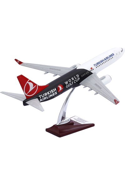 Zekupp 1:100 Boeing 737-800 Thy Lisanslı Model Uçak, World Golf Cup Uçak Maketi, Uçmayı Sevenler Için Dekoratif Ürün, Koleksiyonerler Için Uçak Zekupp 1:100 Boeing 737-800 Thy Lisanslı Model Uçak, World Golf Cup Uçak Maketi, Uçmayı Sevenler Için Dekoratif Ürün, Koleksiyonerler Için Uçak