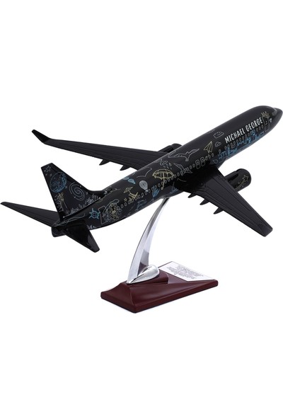 Zekupp 1:100 Boeing 737-800 Model Uçak, Siyah Renkli Uçak Maketi, Uçmayı Sevenler Için Dekoratif Kaideli Ürün, Koleksiyonerler Için Lisanslı Uçak Zekupp 1:100 Boeing 737-800 Model Uçak, Siyah Renkli Uçak Maketi, Uçmayı Sevenler Için Dekoratif Kaideli Ürün, Koleksiyonerler Için Lisanslı Uçak