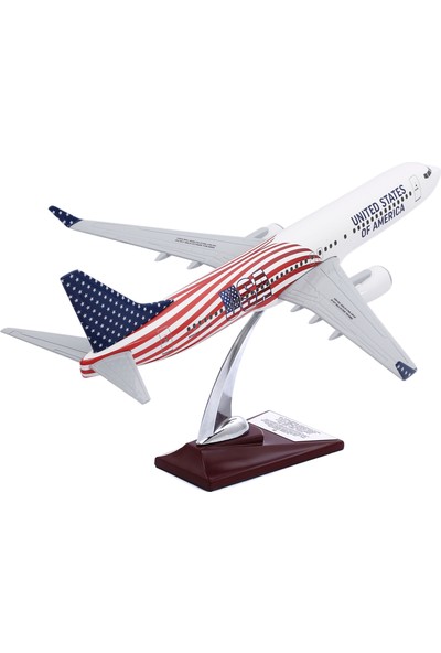 Zekupp 1:100 Boeing 737-800 Abd Tasarımlı Uçak Maketi, 1/100 Ölçek Model Uçak, Havacılık Meraklıları Için Hediye, Koleksiyoner Hediyesi Zekupp 1:100 Boeing 737-800 Abd Tasarımlı Uçak Maketi, 1/100 Ölçek Model Uçak, Havacılık Meraklıları Için Hediye, Koleksiyoner Hediyesi