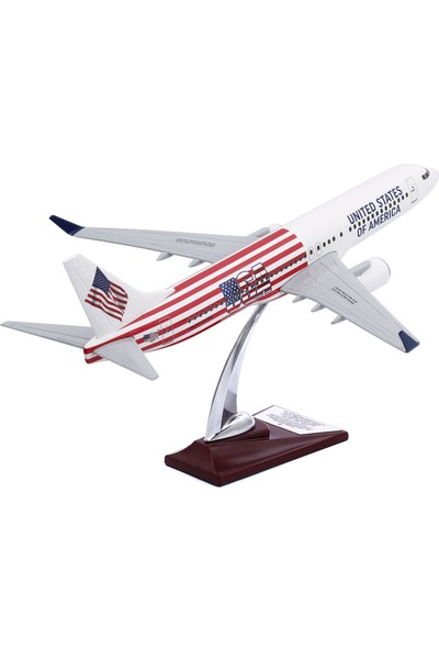 Zekupp 1:100 Boeing 737-800 Abd Tasarımlı Uçak Maketi, 1/100 Ölçek Model Uçak, Havacılık Meraklıları Için Hediye, Koleksiyoner Hediyesi Zekupp 1:100 Boeing 737-800 Abd Tasarımlı Uçak Maketi, 1/100 Ölçek Model Uçak, Havacılık Meraklıları Için Hediye, Koleksiyoner Hediyesi
