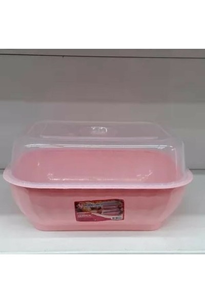 Sultanhomeee Köşeli Kapaklı Plastik Ekmeklik