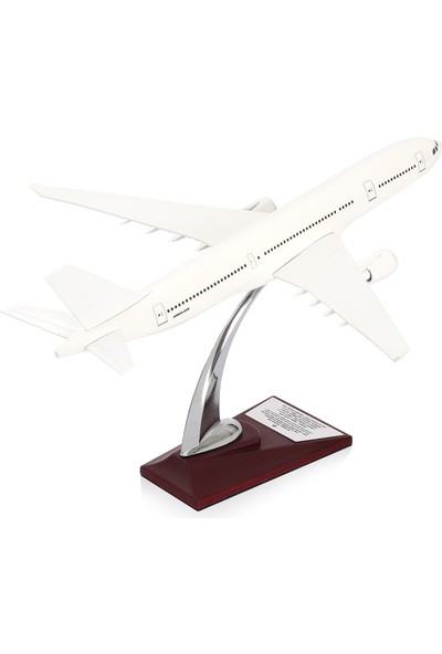 Zekupp Airbus A330-300 Model Uçak, Beyaz Renkli Uçak Maketi Zekupp Airbus A330-300 Model Uçak, Beyaz Renkli Uçak Maketi