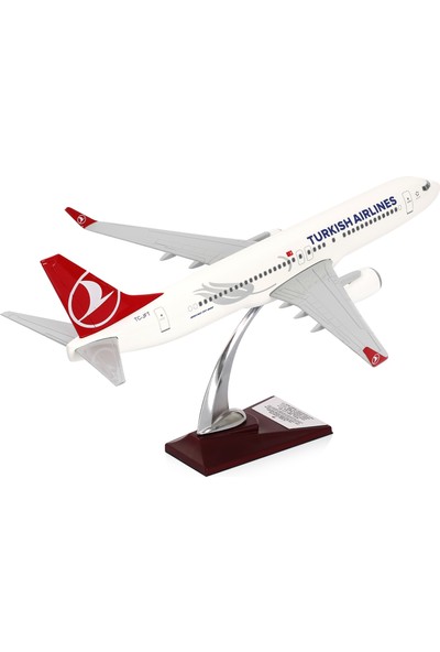 Zekupp Boeing 737 - 800 Thy Lisanslı Model Uçak