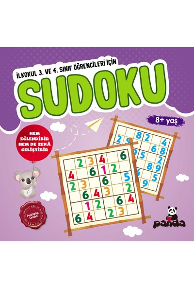 Sudoku 8 Yaş – İlkokul 3 ve 4. Sınıflar İçin