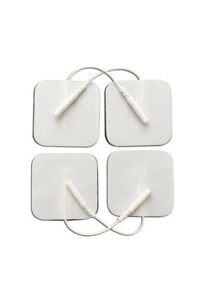 Maxi Kablolu / Soketli Elektrot 5*5 cm ems Tens Cihazı Pin Girişli Elektrod , 1 Paket = 4 Adet Maxi Kablolu / Soketli Elektrot 5*5 cm ems Tens Cihazı Pin Girişli Elektrod , 1 Paket = 4 Adet