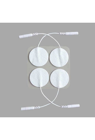 Maxi Yuvarlak Soketli Elektrot 3.2*3.2 cm ems Tens Cihazı Pin Girişli Elektrod , 2 Paket = 8 Adet Maxi Yuvarlak Soketli Elektrot 3.2*3.2 cm ems Tens Cihazı Pin Girişli Elektrod , 2 Paket = 8 Adet