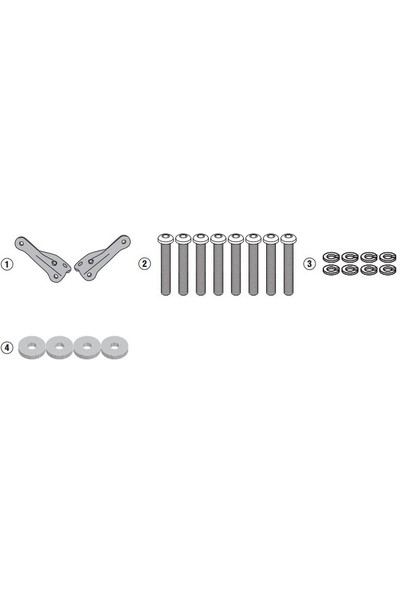 Givi 1173KIT Honda Cb 650 R (19-20) Yan Çanta Taşıyıcı Bağlantı Kiti Givi 1173KIT Honda Cb 650 R (19-20) Yan Çanta Taşıyıcı Bağlantı Kiti