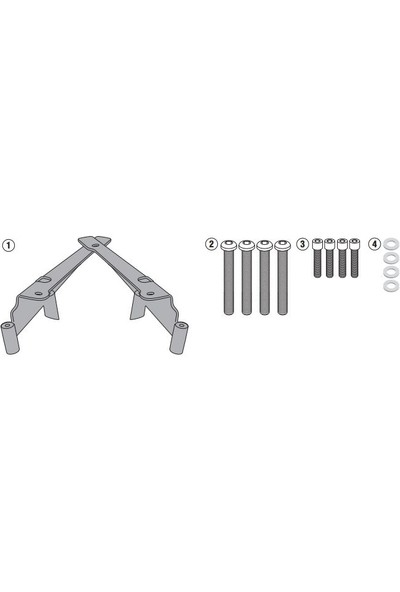 Givi SR1190 Honda Pcx 125 (10-21) Arka Çanta Taşıyıcı