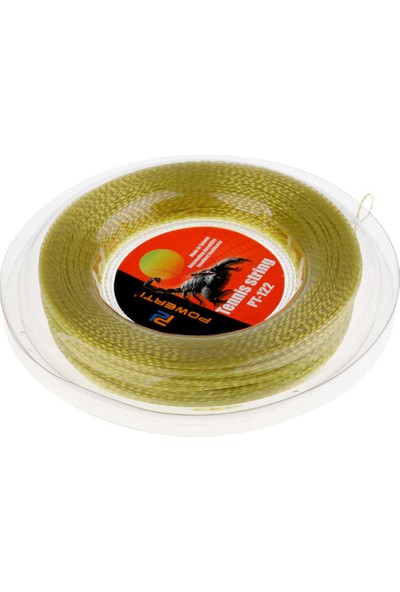 F Fityle Yüksek Esneklik Dayanıklı Naylon Tenis Raket Dize Reel 200M 1.30MM Sarı (Yurt Dışından) F Fityle Yüksek Esneklik Dayanıklı Naylon Tenis Raket Dize Reel 200M 1.30MM Sarı (Yurt Dışından)
