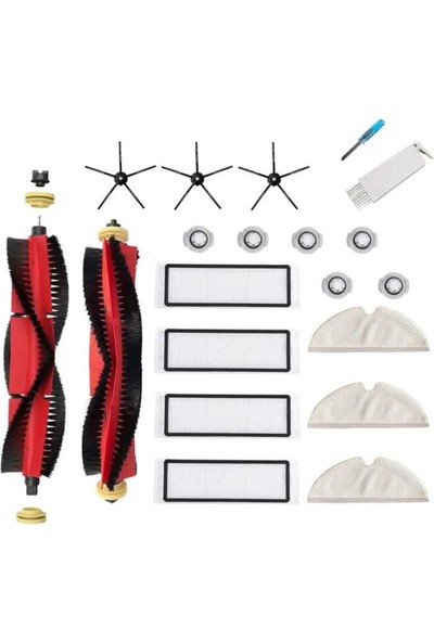 F Fityle 19 Adet Vakum Süpürge Yedek Parçaları Roborock S6 Max E25 Için Seti Accs (Yurt Dışından) F Fityle 19 Adet Vakum Süpürge Yedek Parçaları Roborock S6 Max E25 Için Seti Accs (Yurt Dışından)