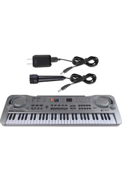 F Fityle 61 Tuşlar Piyano Klavye Mikrofon ile Dijital Elektronik Organ Çocuk Oyuncakları (Yurt Dışından) F Fityle 61 Tuşlar Piyano Klavye Mikrofon ile Dijital Elektronik Organ Çocuk Oyuncakları (Yurt Dışından)