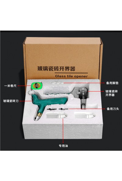 F Fityle Cam Kesme Testeresi - Yeşil (Yurt Dışından)