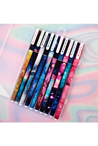 Filli Kutum Galaksi Renkli Jel Kalem Seti 10'lu