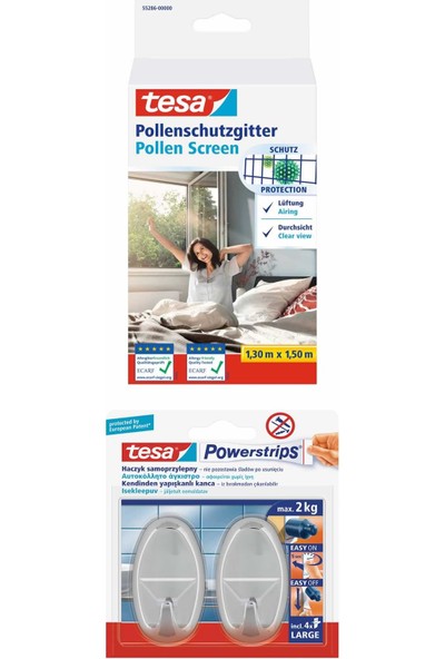 Tesa Polen Filtresi 130 x 150 cm Siyah