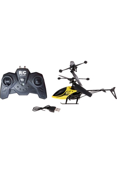 F Fityle LED Işıklı Şarj Edilebilir Kumandalı RC Helikopter Uçak - Sarı (Yurt Dışından) F Fityle LED Işıklı Şarj Edilebilir Kumandalı RC Helikopter Uçak - Sarı (Yurt Dışından)