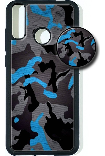 AVS Kılıf Vestel Venus E5 Popsocketli Kılıf Epoksi&silikon Arka Kapak