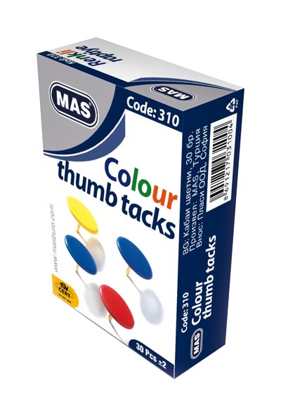 Mas Raptiye Pvc Kaplı Renkli 310