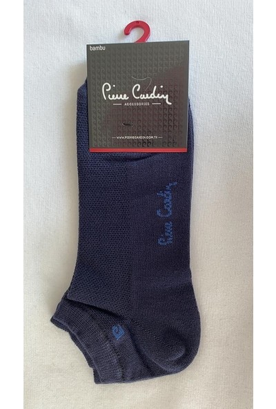Pierre Cardin 6'lı Erkek Bambu Patik Çorap (Siyah)