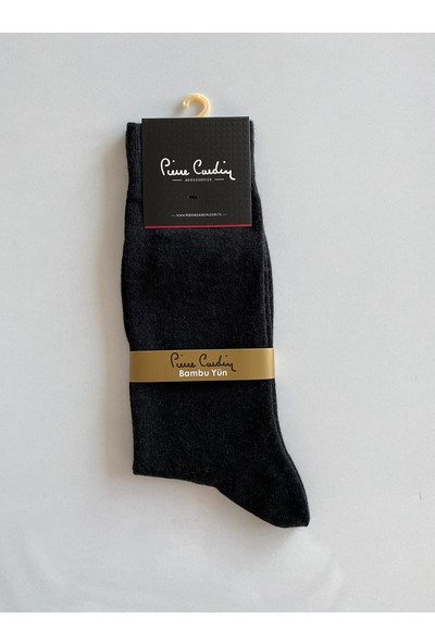 Pierre Cardin 6'lı Erkek Bambu-Yün Klasik Çorap