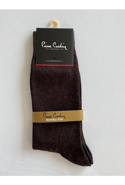 Pierre Cardin 6'lı Erkek Bambu-Yün Klasik Çorap
