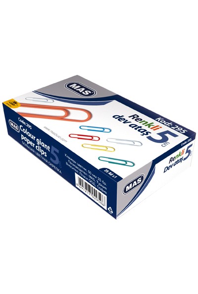 Mas Ataş Dev Renkli Pvc Kaplı 50 mm 295 Mas Ataş Dev Renkli Pvc Kaplı 50 mm 295