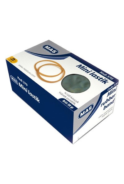 Mas Lastik Kutu Mini Kauçuk 50 gr 370 Mas Lastik Kutu Mini Kauçuk 50 gr 370