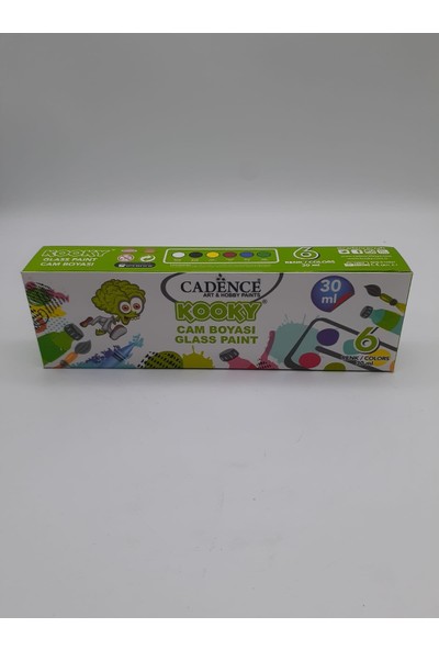 Cadence Kookky Cam Boyası Set 30 ml 6 Renk